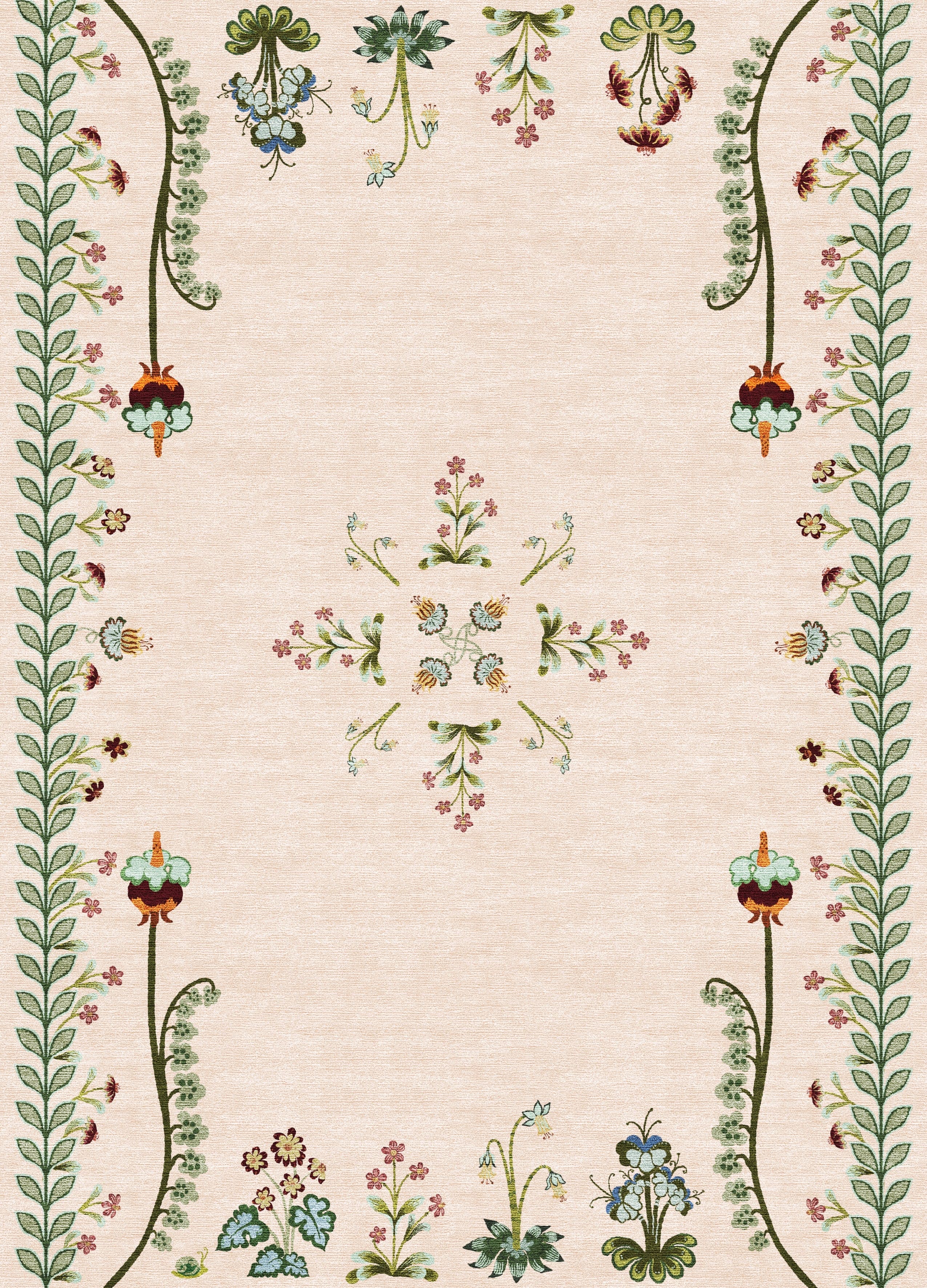 Flower Compass - South White – Pelican House